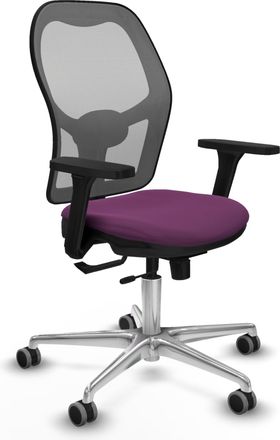 Piqueras y Crespo Jorquera verstellbarer Stuhl mit 3D-Armlehnen, h&ouml;henverstellbare Lendenwirbelst&uuml;tze, ausgestattet mit Syncro/Traslack und eingespritztem Schaum. Mit R