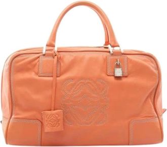 Loewe Sac &agrave; main Pre-owned - Femme - Pre-owned - Orange - Taille: ONE Size