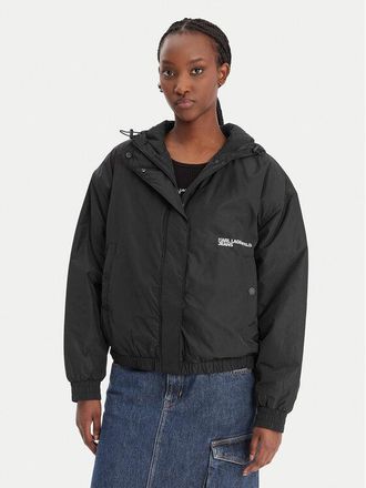 Karl Lagerfeld &Uuml;bergangsjacke B1W15023 Schwarz Relaxed Fit