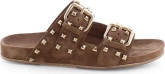 Kennel & Schmenger Slipper & Pantoletten - Pantolette LOVE - Gr. 35,5 (EU) - in Braun - f&uuml;r Damen