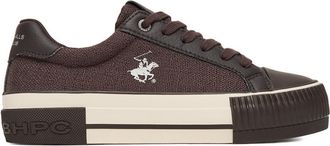 Beverly Hills Polo Club Sneakers aus Stoff Beverly Hills Polo Club CEO-BHPC064W Braun