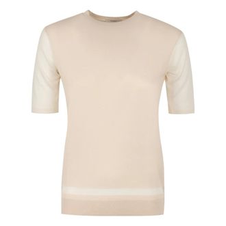 Agnona Gestricktes Oberteil aus Wollmischung - - Knitwear - Damen - Rosa - S