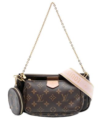 Louis Vuitton sac &agrave; bandouli&egrave;re Monogram Multi Pochette Accessoires (2019) - Marron
