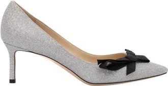 Jimmy Choo London Femme, Chaussures, Gris, Taille: 39 1/2 EU Romy 60 Escarpins