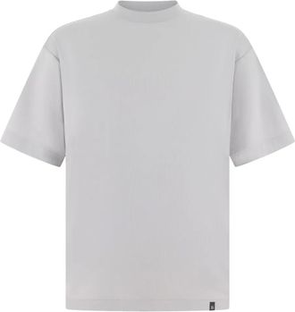 Boggi Milano logo appliqu&eacute; T-shirt - Grau