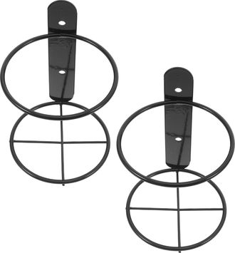 BESPORTBLE Wandweinhalter aus Metall 2 St&uuml;ck Einzelnes Weinregal zur Wandmontage Geeignet f&uuml;r Weinflaschen und Spirituosen Dekoratives Flaschenregal f&uuml;r Hausbar 