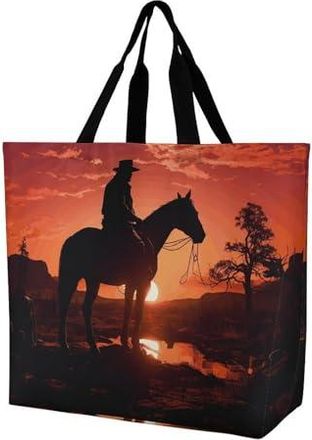 Generic Cowboy West Sac A Main Femme D&eacute;contract&eacute; Sacs Pliable Sac Cabas Pour Quotidienne Shopping Travail