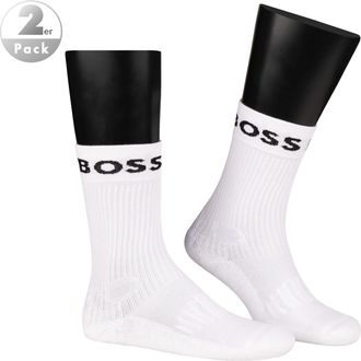 HUGO BOSS Herren Socken schwarz Baumwolle & Mix unifarben