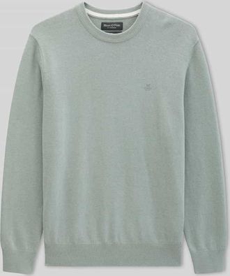 Marc O'Polo Regular Fit Pullover aus Baumwoll-Mix mir Schurwoll-Anteil