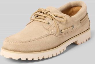 GANT Bootsschuhe aus Leder mit profilierter Sohle