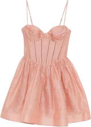 Zimmermann Sweetheart-neck Mini Dress
