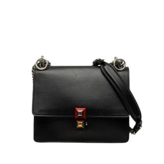 Fendi Sac bandouli&egrave;re Kan I Pre-owned - Femme - Pre-owned - Noir - Taille: ONE Size
