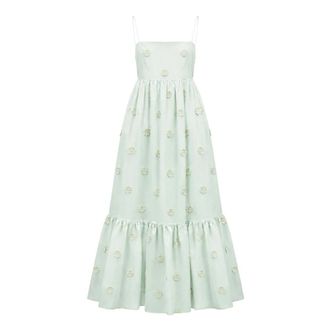 Suncoo Cherish Robe - - Dresses - Damen - Gr&uuml;n - S