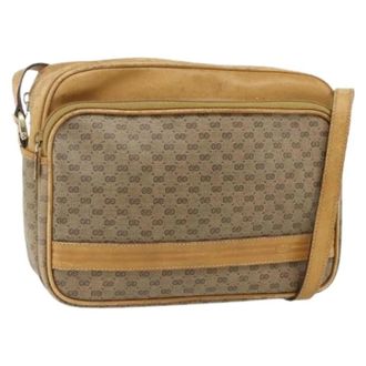 Gucci Pre-owned Vintage PVC GG Canvas Shoulder Bag - - Pre-owned - Damen - Beige - ONE SIZE