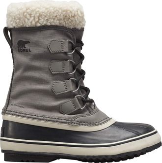 Sorel WINTER CARNIVAL WATERPROOF Schneestiefel für Damen, Grau (Quarry x Black), 40.5 EU