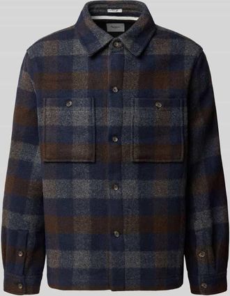 Pepe Jeans London Regular Fit Flanellhemd mit Brusttaschen Modell RUHR