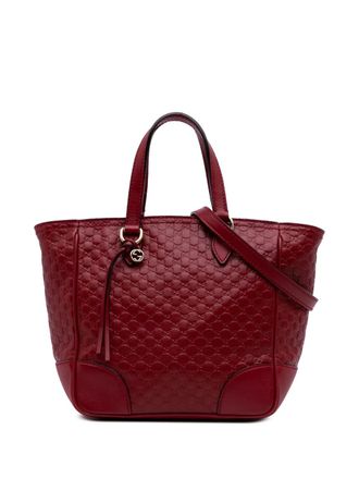 Gucci petit sac à bandoulière Microguccissima Bree (2016-2025) - Rouge