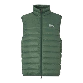 Emporio Armani Emporio Armani Ea7, Homme, Vestes, Vert, Taille: XL Core Identity Packable Gilet
