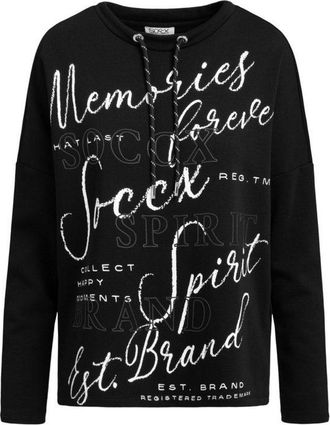 soccx Sweater mit Stehkragen