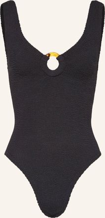 Hunza G Badeanzug Celine schwarz