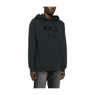 A.P.C. Standard Hoodie mit gro&szlig;em VPC - - Sweatshirts & Hoodies - Herren - Schwarzk - XL