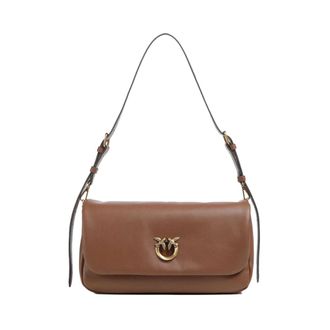 Pinko Pinko, Femme, Sacs, Brun, Taille: ONE Size Click Soft Horizontal