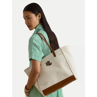 Lauren Ralph Lauren Handtasche LAUREN RALPH LAUREN 431982234003 &Eacute;cru