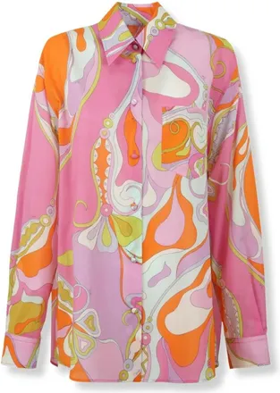 Pucci Femme, Blouses et Chemises, Multicolore, Taille: 40 FR Blouses & Chemises