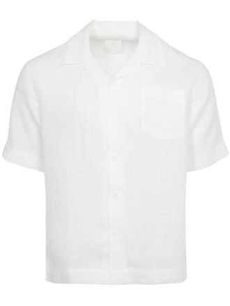 Givenchy chemise &agrave; manches courtes - Blanc
