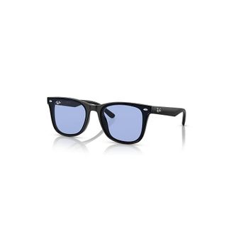Ray-Ban Rb4391d Sonnenbrillen Schwarz Fassung Blau Glas 65-18
