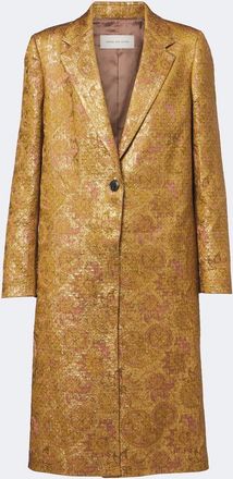 Dries Van Noten Jacquard-Mantel