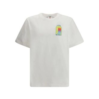 Casablanca LArche T-shirt - Homme - Tops - Blanc - Taille: XL