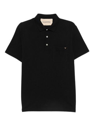 Valentino Poloshirt - Schwarz