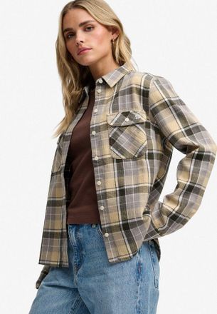 Superdry Karobluse LUMBERJACK CHECK FLANNEL SHIRT Baumwolle, relaxed fit, aus weichem Flanell