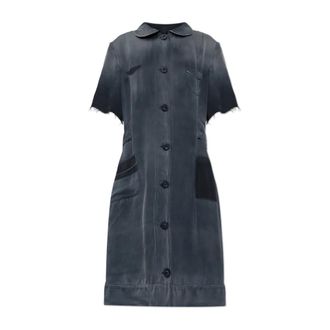 Maison Margiela Sun-faded Midi Dress - - Dresses - Damen - Blau - XS