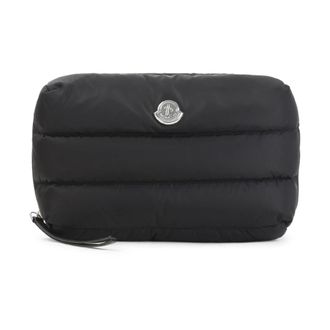 Moncler Femme, Sacs, Noir, Taille: ONE Size Trousse de toilette matelass&eacute;e Caradoc