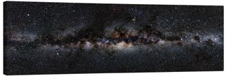 Posterlounge Milchstraße Leinwandbild von Jan Hattenbach 90 x 30 cm Schwarz Wandbilder Wanddeko