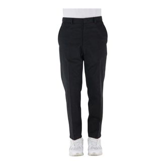 Jil Sander Homme, Pantalons, Noir, Taille: S Pantalon Droit