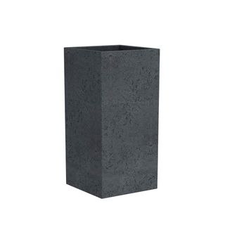 Scheurich Pflanzs&auml;ule C-Cube High H48 cm schwarz