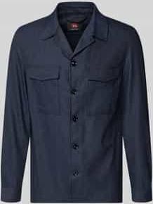 CG - Club of Gents Regular Fit Overshirt mit Pattentaschen Modell Constantin