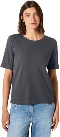 Cecil T-Shirt pour Femme, Gris volcanique, S