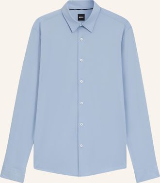 HUGO BOSS Casual Hemd P-Roan-Kent-c1-233 Slim Fit blau
