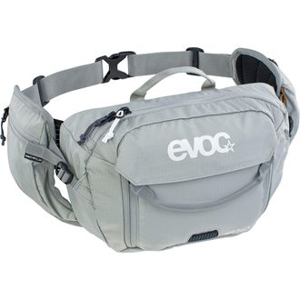Evoc HIP PACK 3l Hüfttasche Bauchtasche Hüftbeutel inkl. 1,5l HYDRATION BLADDER (3l Fassungsvermögen, AIRFLOW CONTACT SYSTEM, verstellbarer Hüftgurt, VENTI