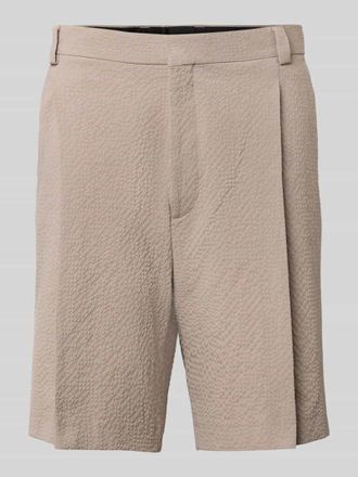 HUGO BOSS Wide Fit Chinoshorts aus Baumwoll-Mix