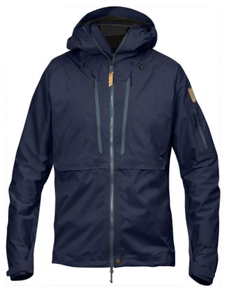 Fjällräven Herren Keb Eco-Shell Outdoorjacke, Blau (Dark Navy), S