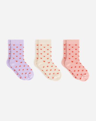Arket Baumwollsocken 3er-Pack -Wei&szlig;