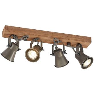 Lindby Strahler Grandesa aus Holz f&uuml;r Wohnzimmer & Esszimmer von Lindby