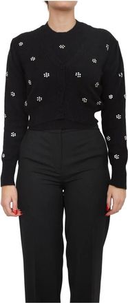 Twinset Femme, Pulls, Noir, Taille: 42 FR Cardigan Nero