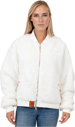 Bombers Original Femme, Vestes, Blanc, Taille: 42 FR Seward Bomber