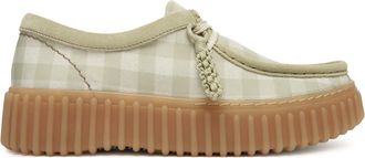 Clarks Halbschuhe Clarks Torhill Bee 26186299 Gr&uuml;n